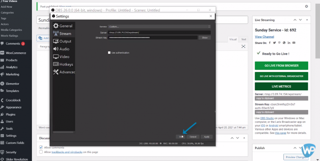 How to Live Stream a Church Service - WpStream - A WordPress Video Streaming Plugin